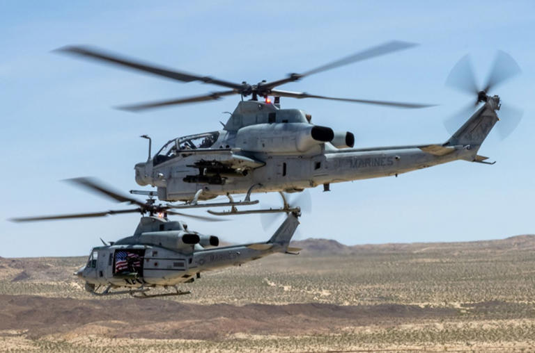 Bell AH-1Z Viper and UH-1Y Venom helicopters for Ukraine