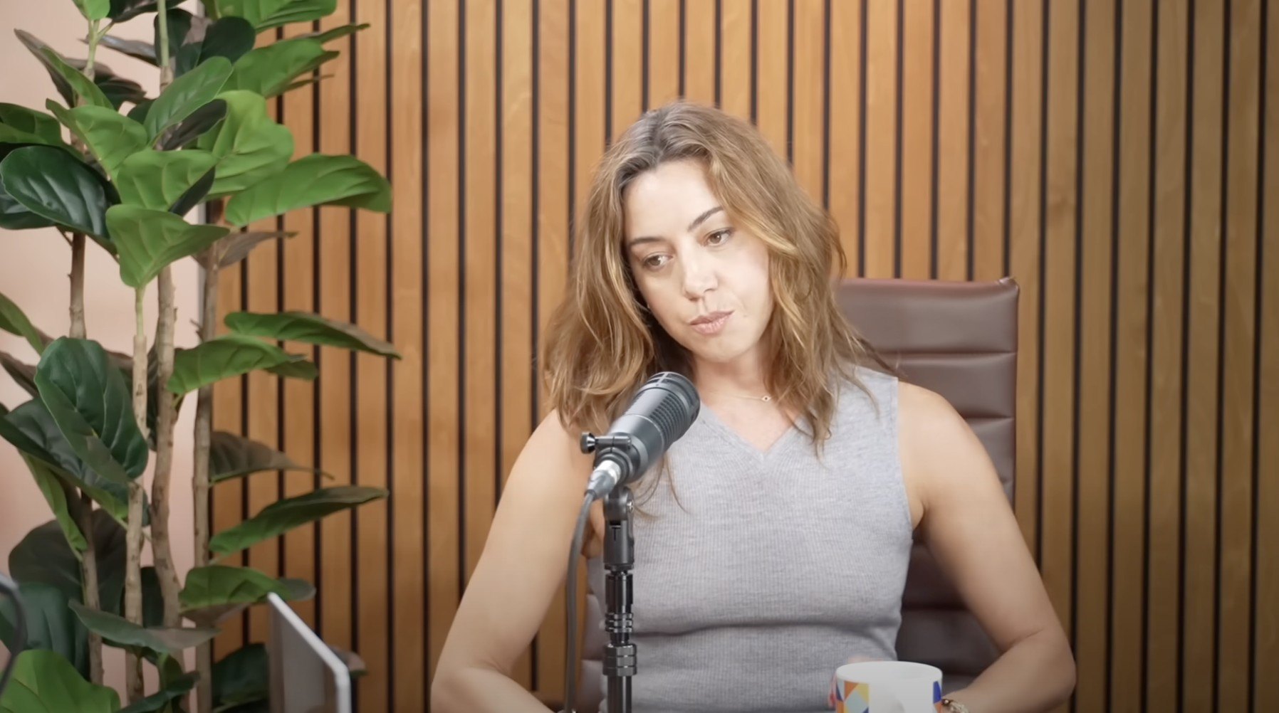 Aubrey Plaza reveals poignant childhood lesson that helps her to ...