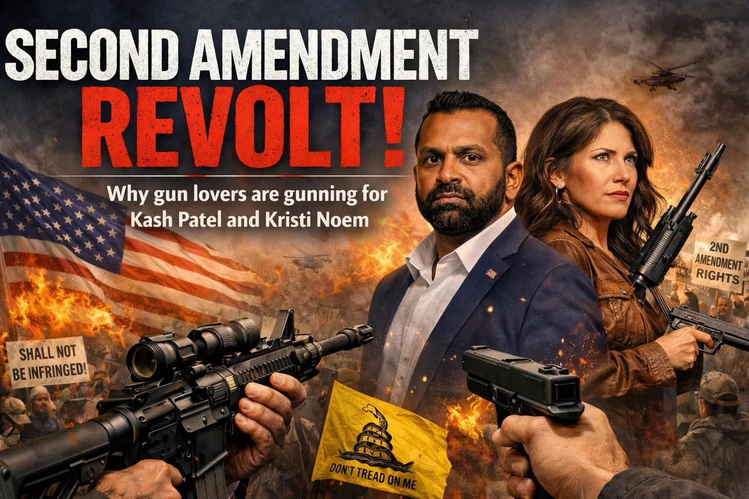 Second Amendment revolt: Why gun lovers are gunning for Kash Patel and ...