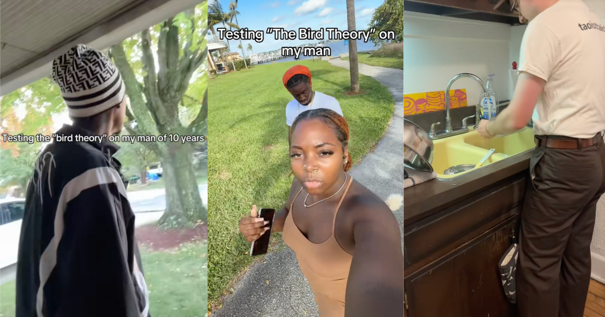 The "bird theory" is being used by people to test their partners about ...