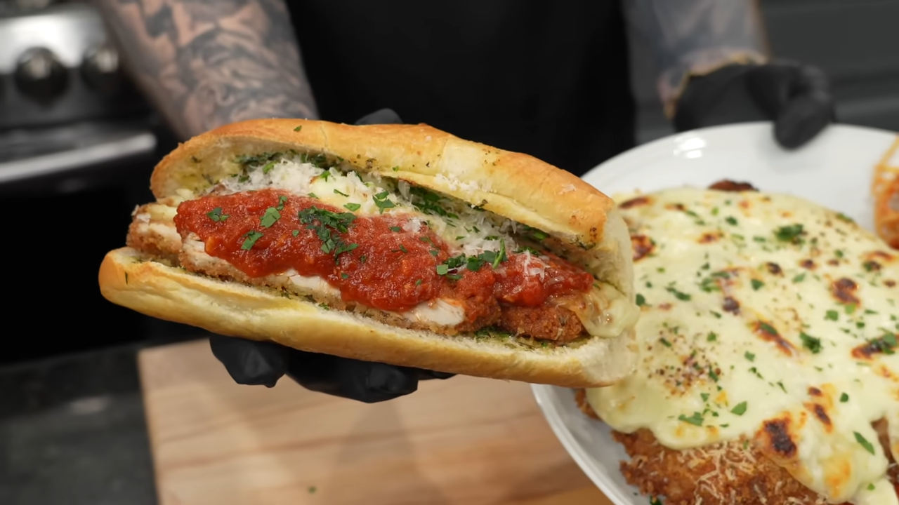 Simple homemade chicken parm that tastes like a restaurant meal