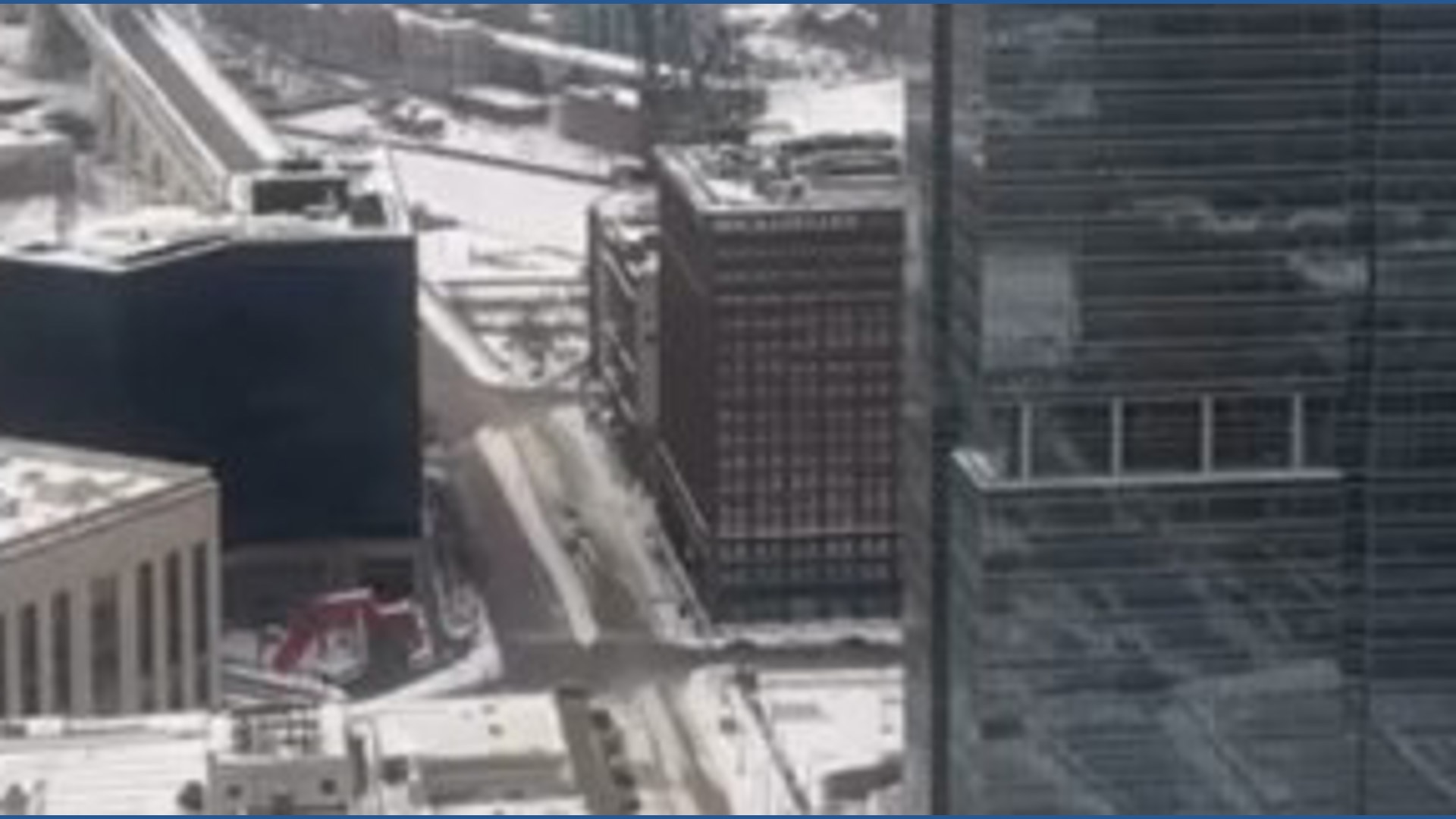 Timelapse | Snow squall hits downtown Cleveland on Jan. 27