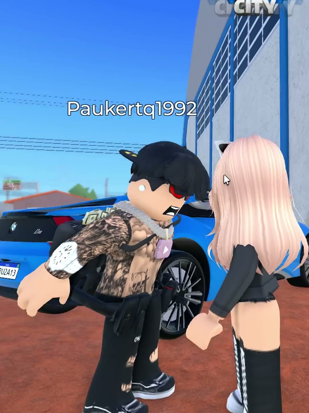 Virei uma menina no Roblox para trolar os gados 😈