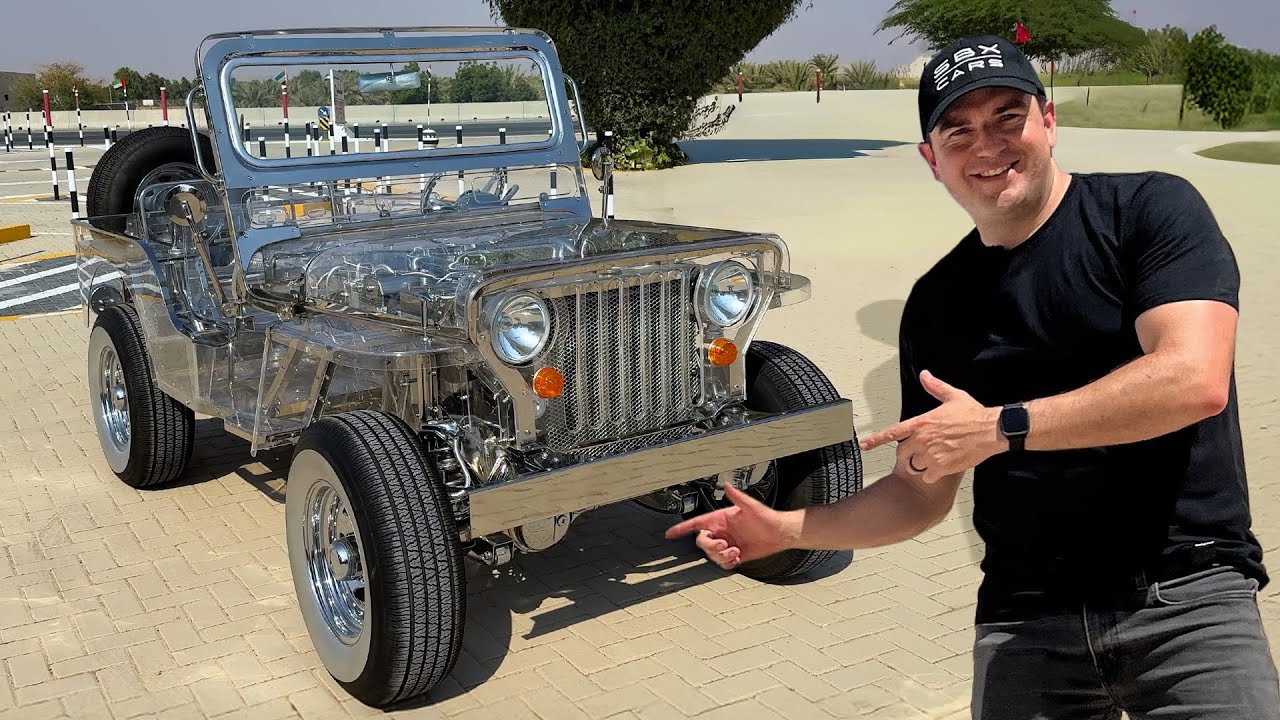 How the world’s first transparent car was built and why it took 6 months