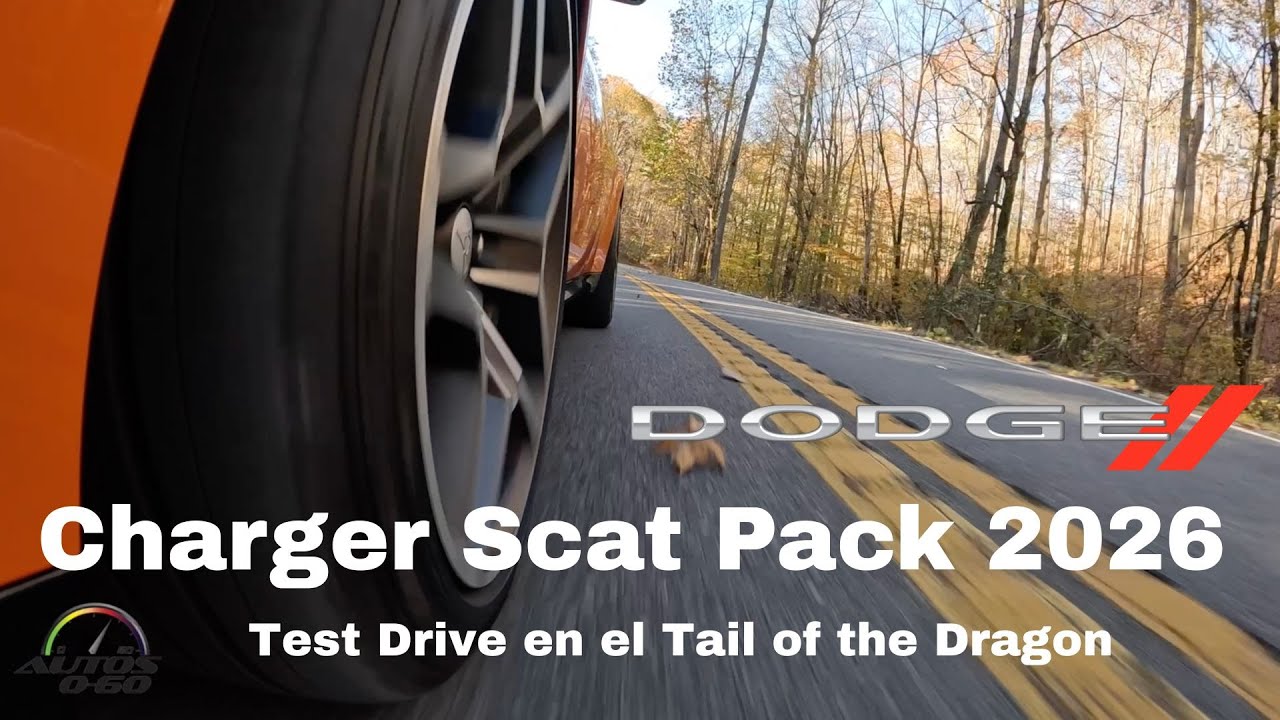 Dodge Charger Scat Pack 2026 — El nuevo muscle car con Hurricane I6 550 ...