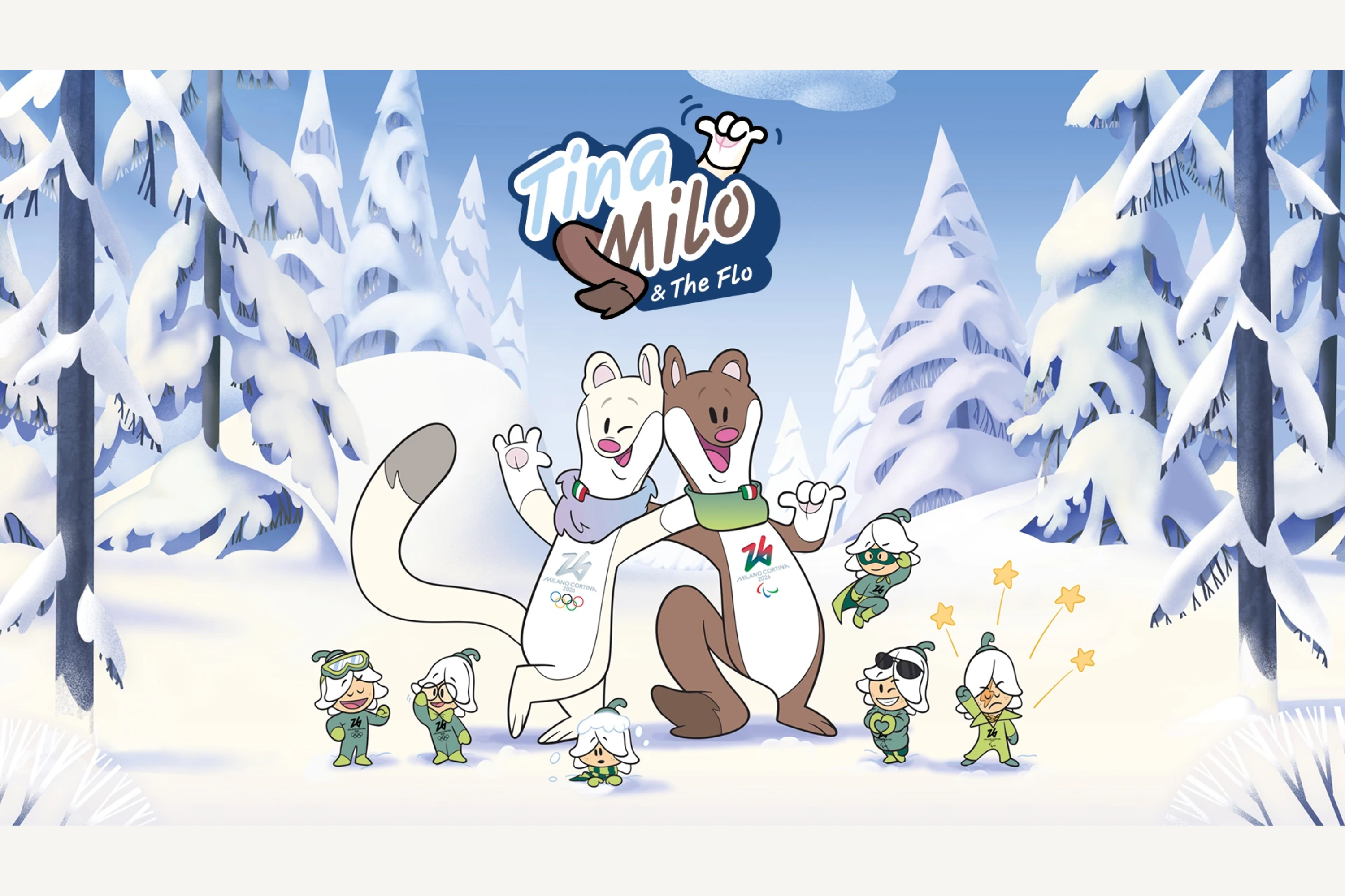 Who are Tina and Milo? 2026 Winter Olympic mascots