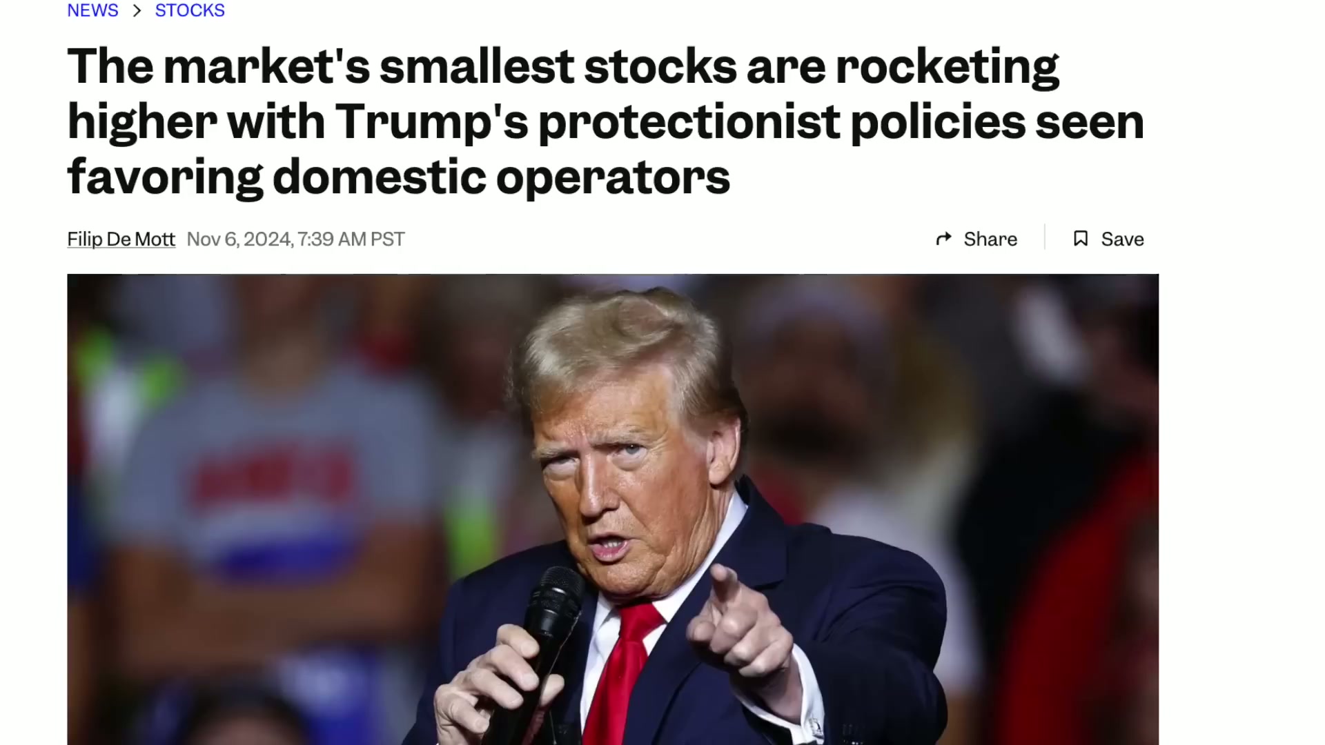 ETFs positioned to benefit from a Trump presidency