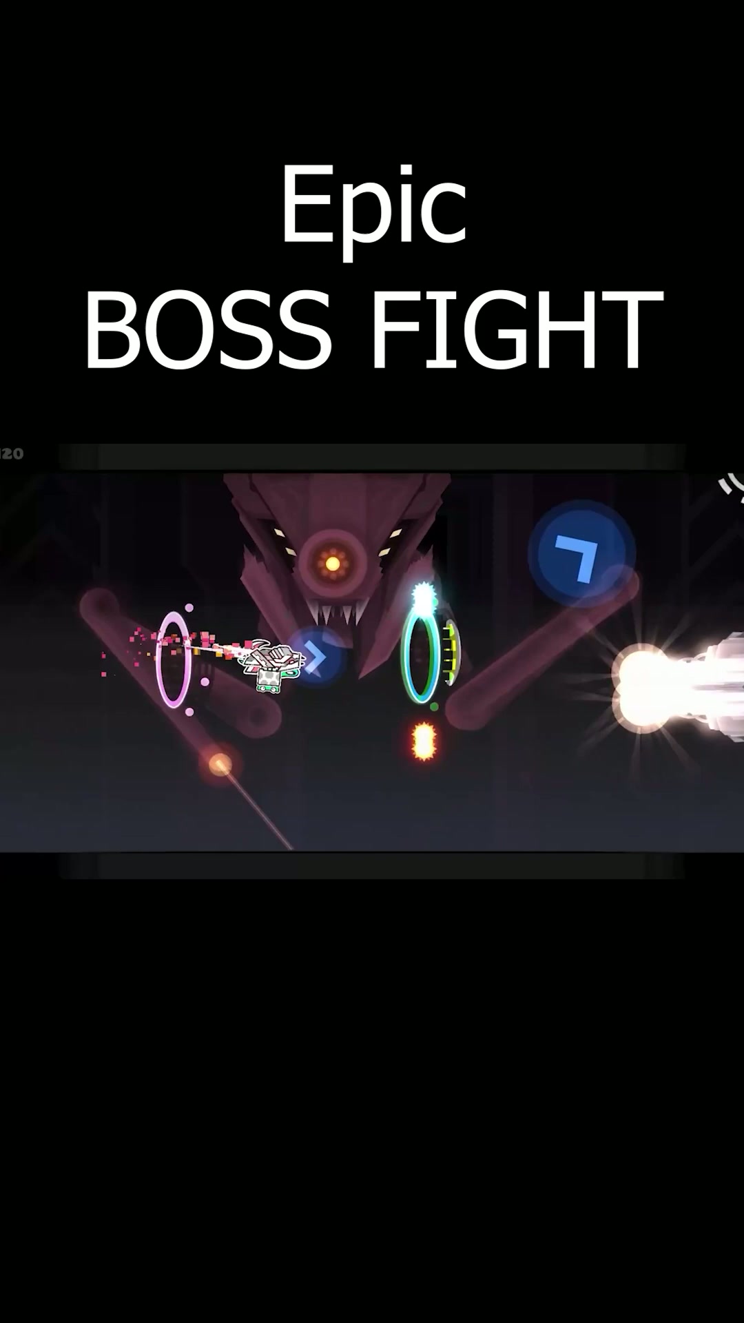 The most epic boss fight of Geometry Dash #geometrydash #deluxe12 #shorts