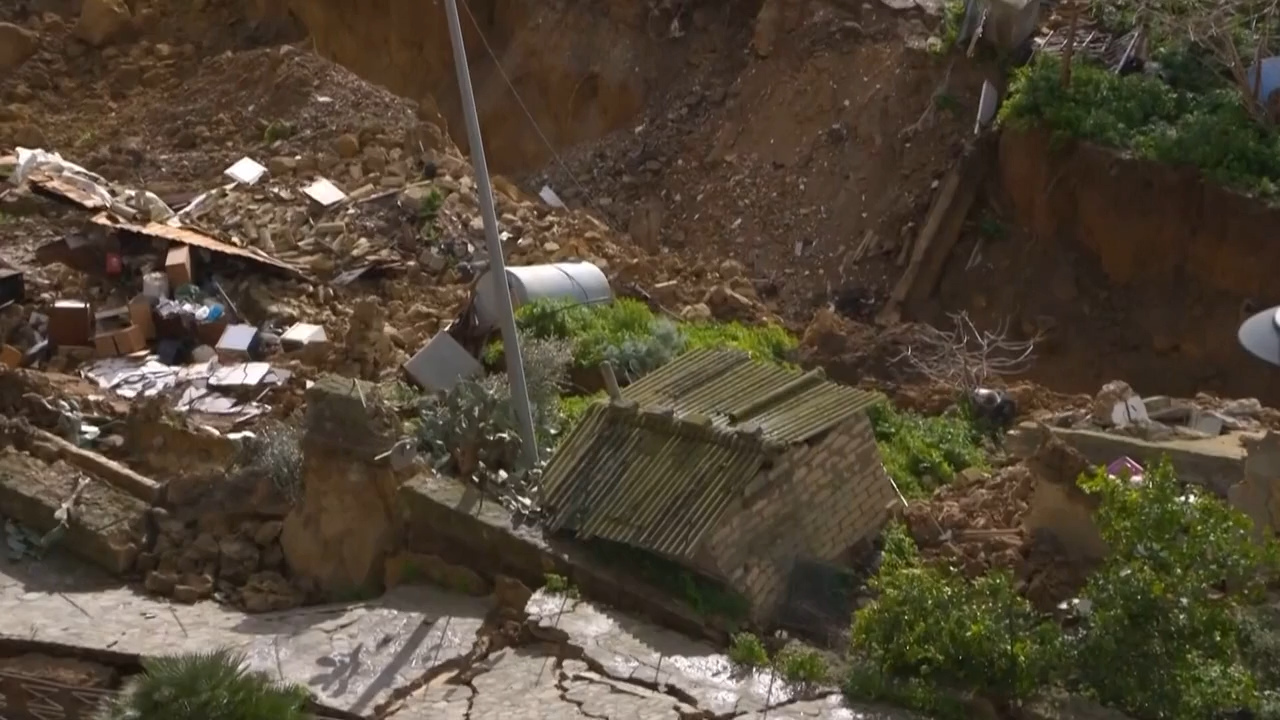 Erdrutsch-Alarm auf Sizilien