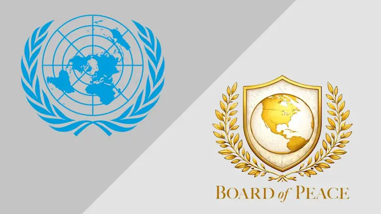 Trump designed a logo for 'peace.' It leaves out half the world
