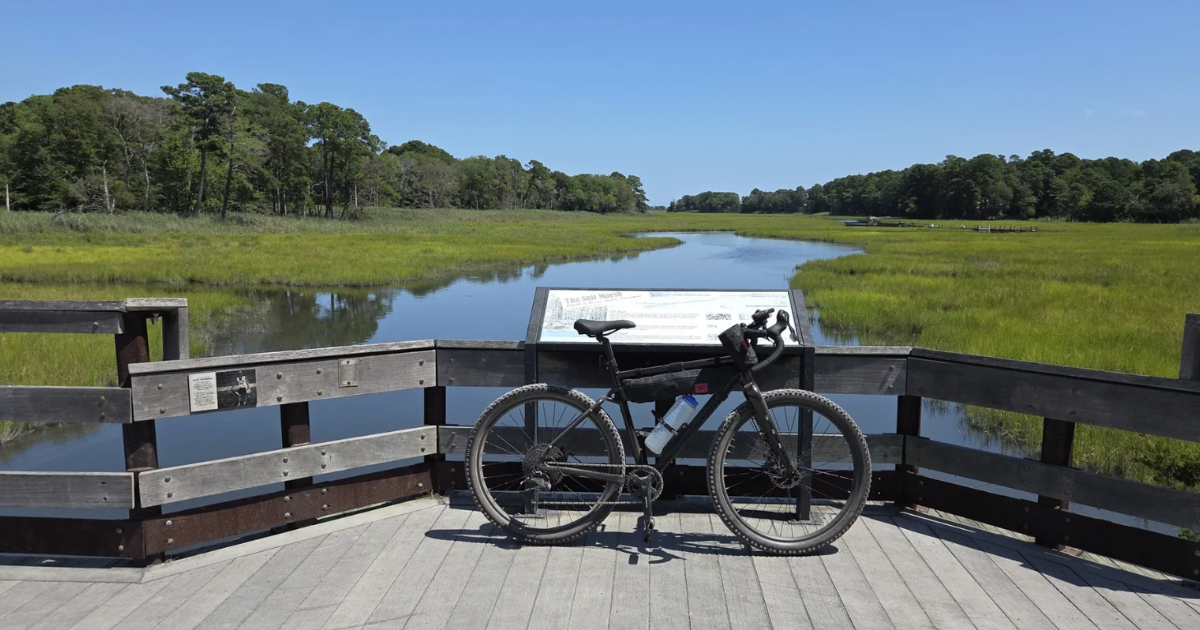 You don't need to bike to love this beautiful path in Delaware