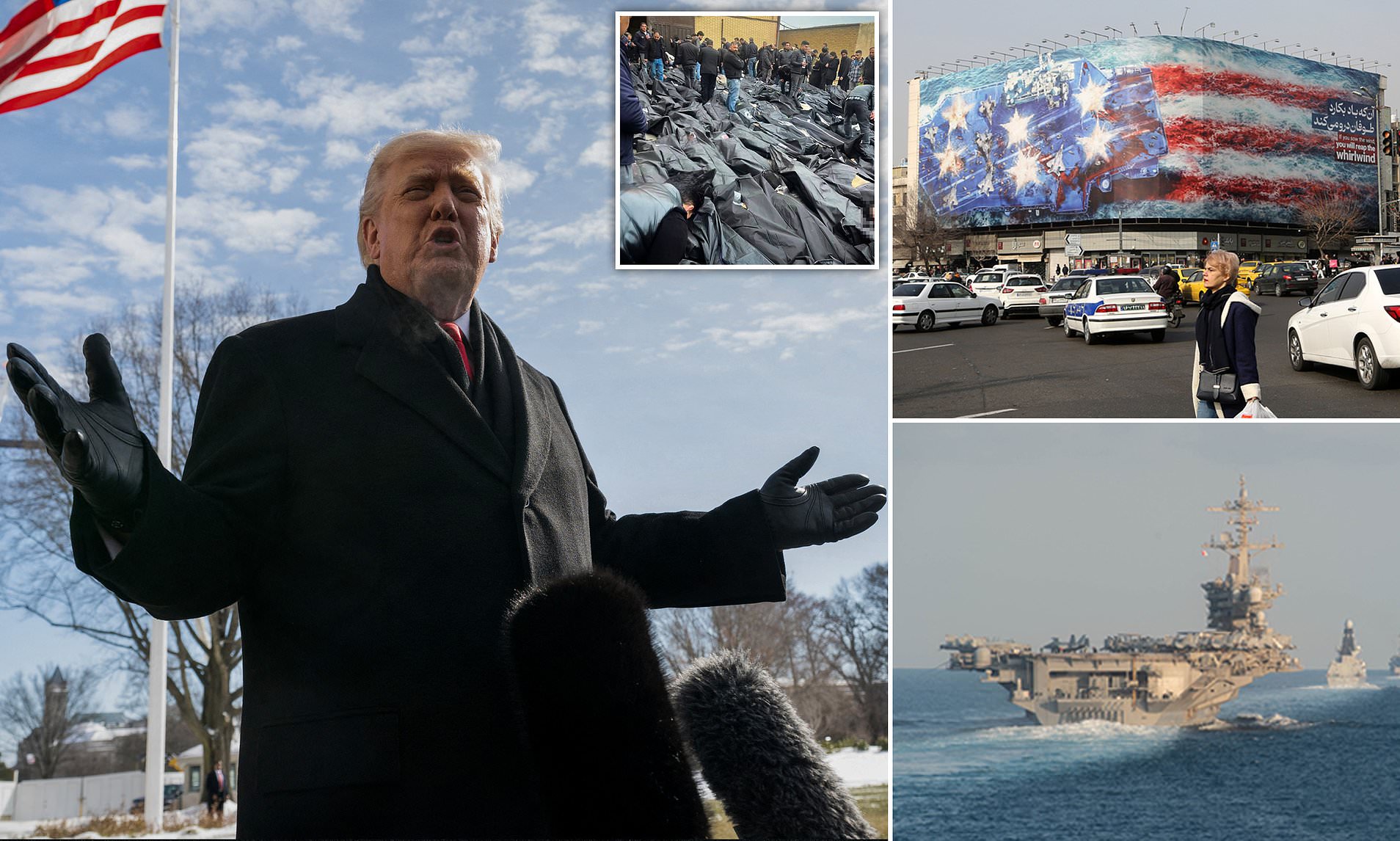 Trump threatens Iran with 'major destruction' that could see US ...