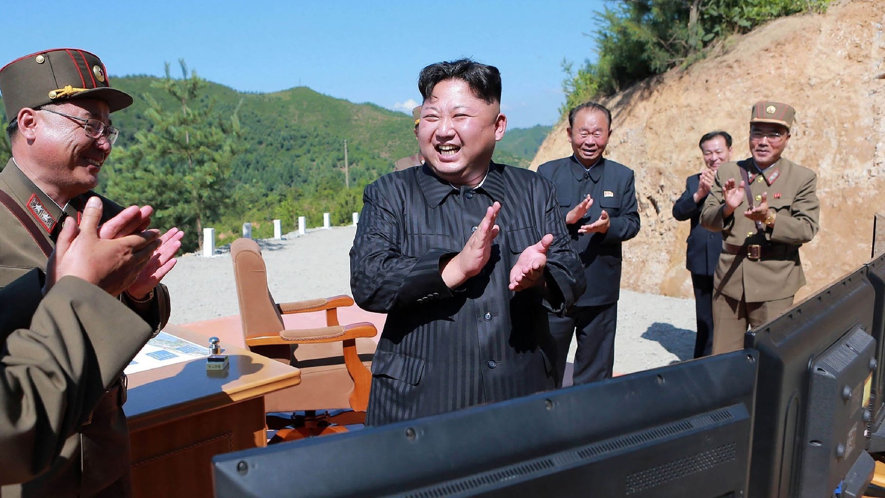 Unknown North Korean projectile launched over Sea of Japan
