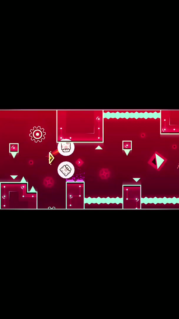 Geometry Dash, but use headphones #short