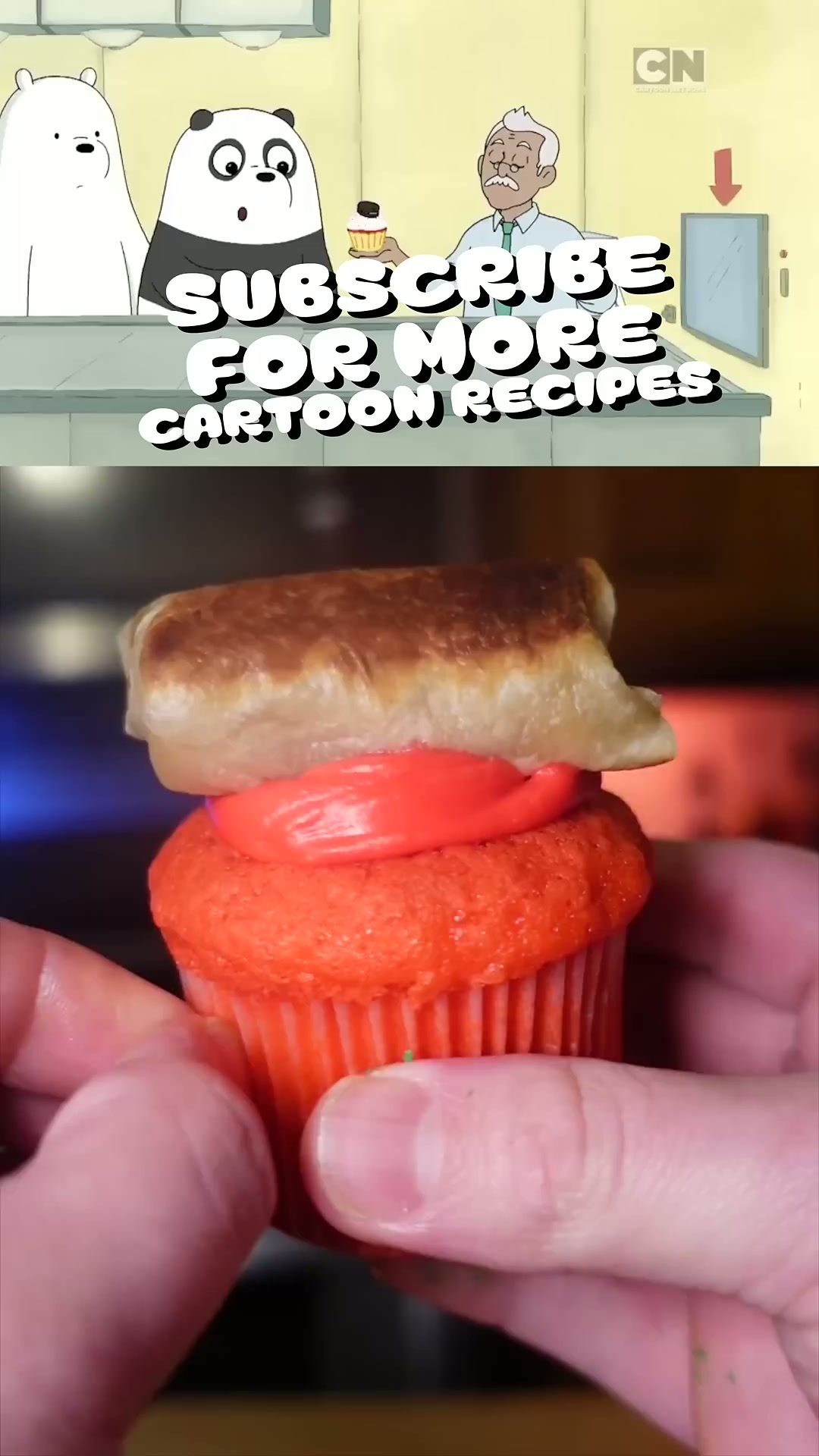 We Bare Bears cupcake ATM version 77: Deadpool edition #shorts