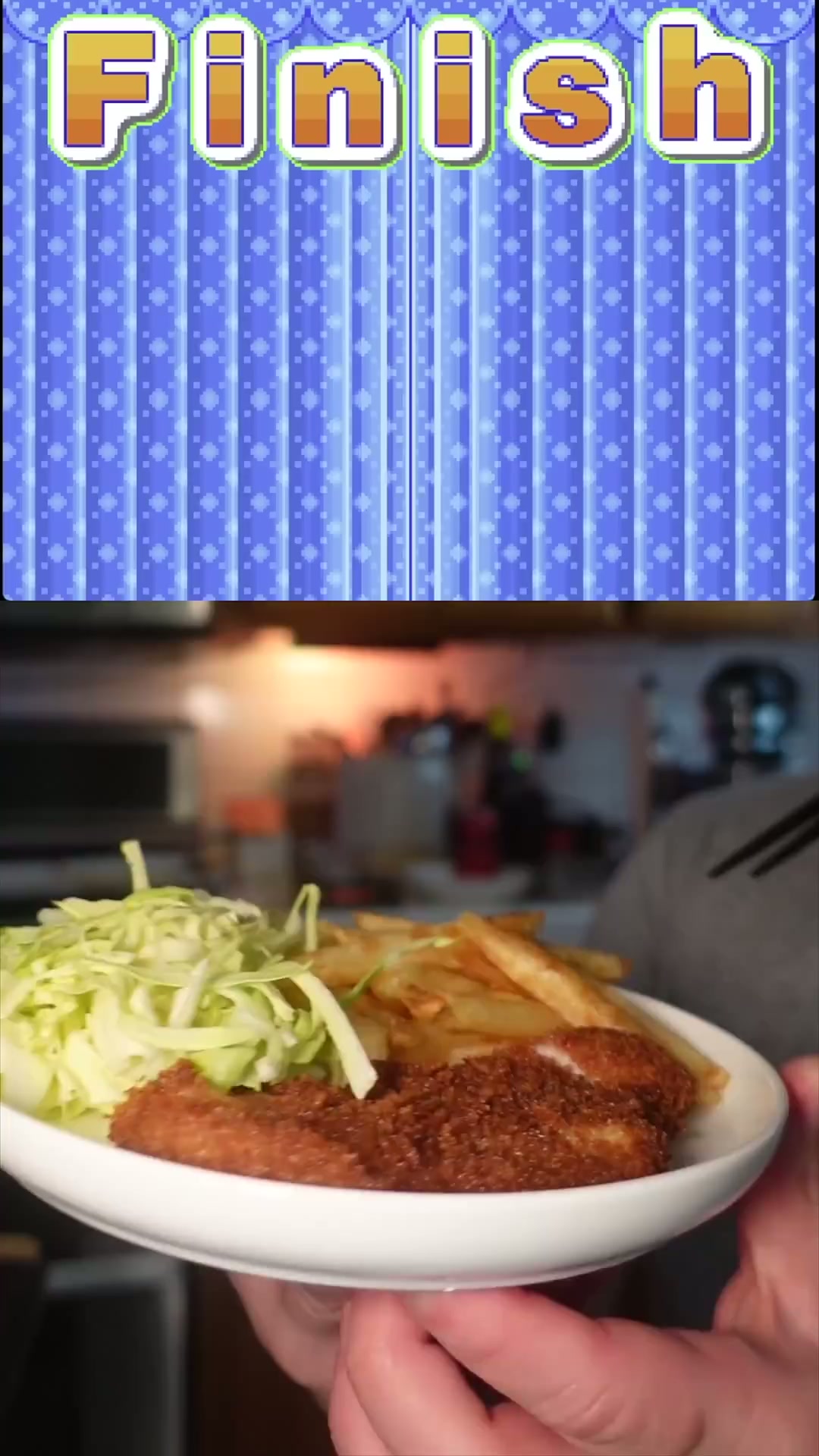 How to make Cooking Mama’s perfect pork cutlet! #shorts