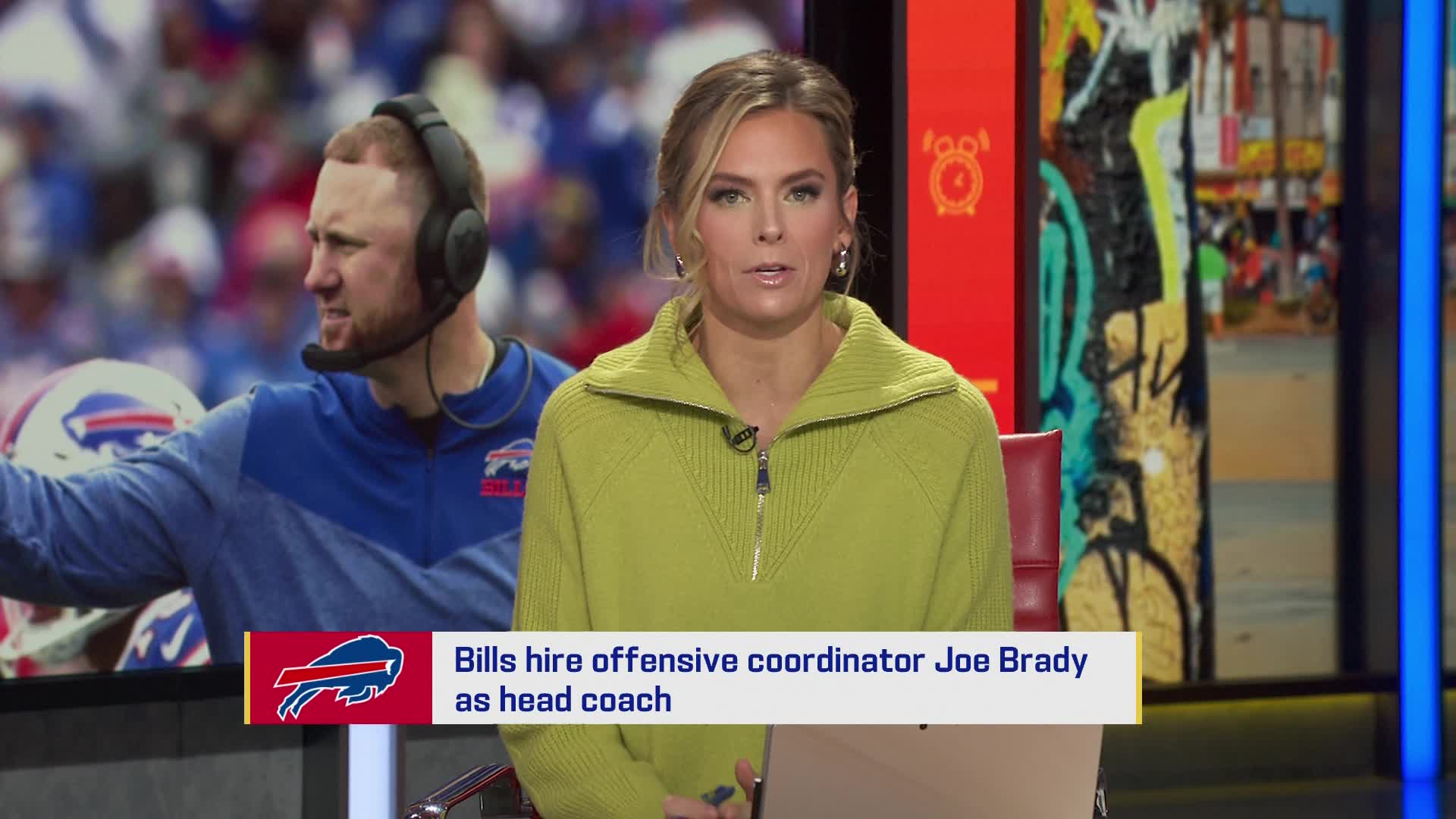 'GMFB' gives thoughts on Bills promoting OC Joe Brady to HC