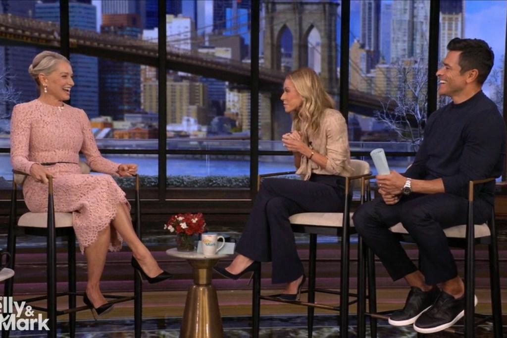 ‘The Pitt’ star Katherine LaNasa bonds with Kelly Ripa on ‘Live’: “We ...