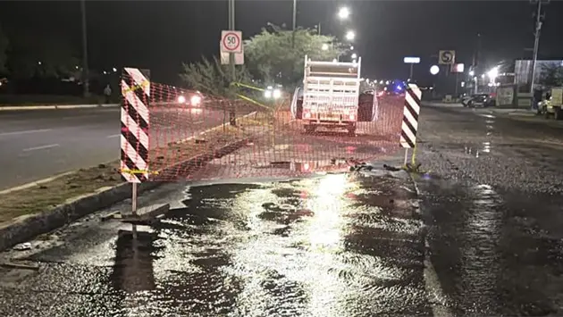 Reparación de emergencia en el bulevar Progreso deja sin agua a 16 colonias