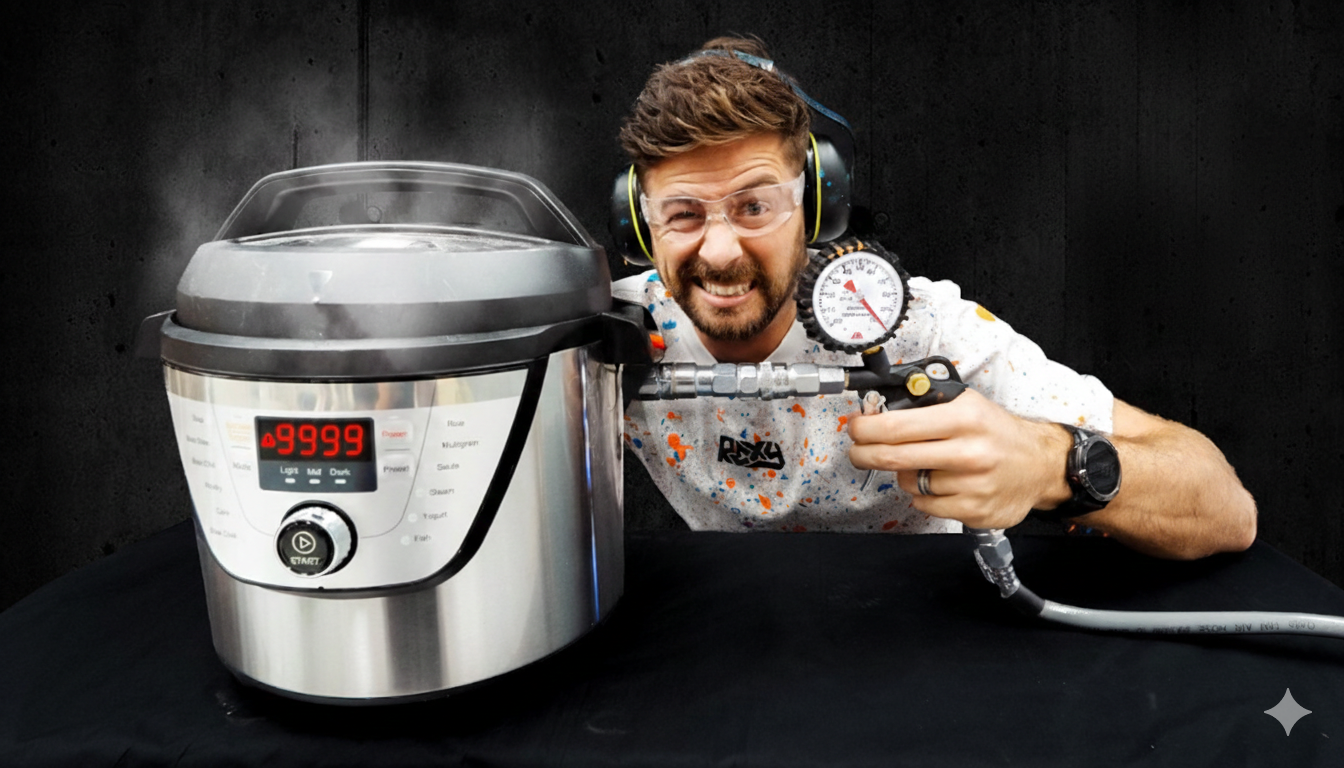 We pumped air into 20 random items until they finally exploded