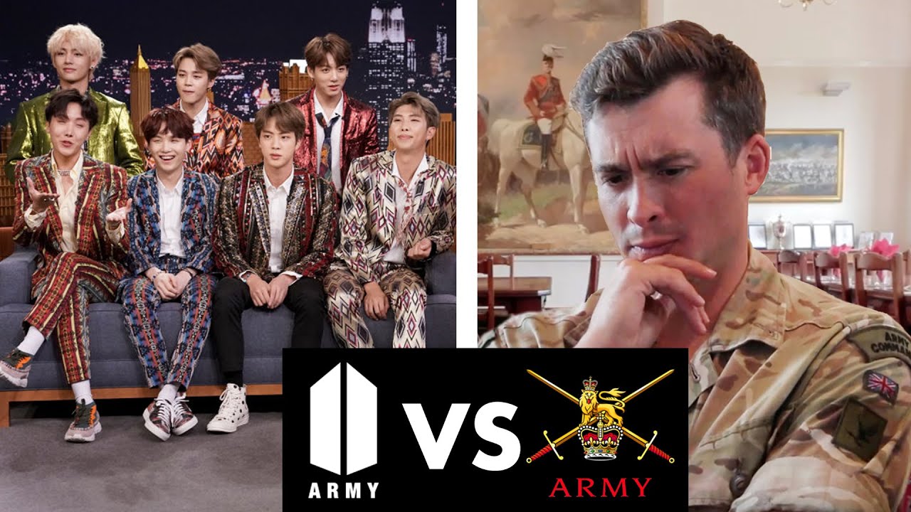 British Army major reacts to BTS: Surprised by the ARMY | K-pop meets ...