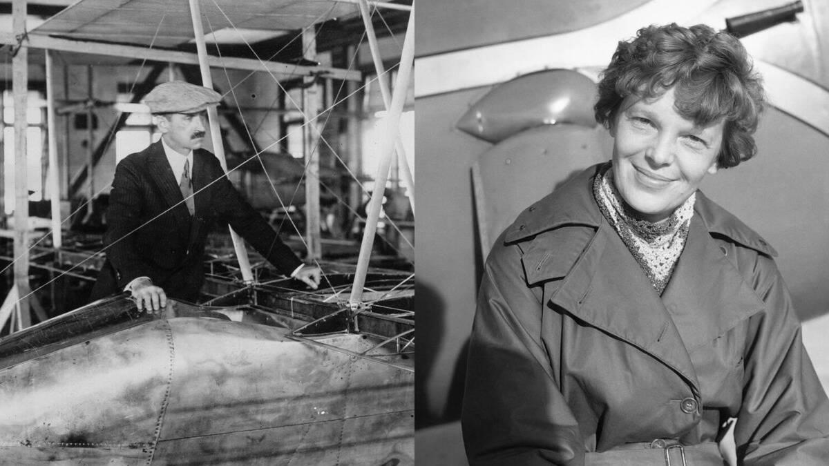 Early flight experiments that led to modern aviation