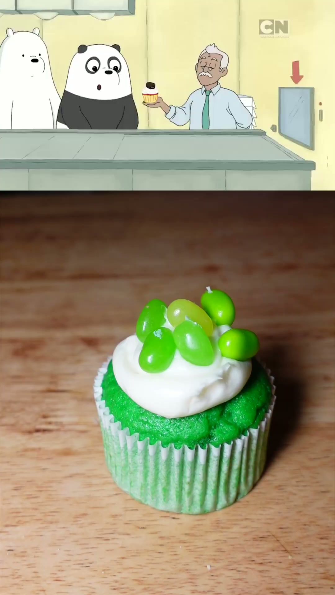 We Bare Bears cupcake ATM 98: The Grinch stole the cupcakes! #shorts