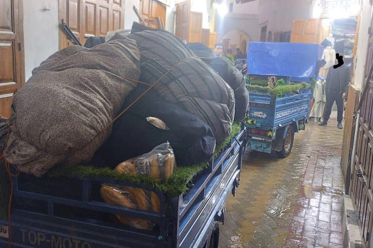 Heavy rains disrupt roads and trigger flood warnings in northern Morocco