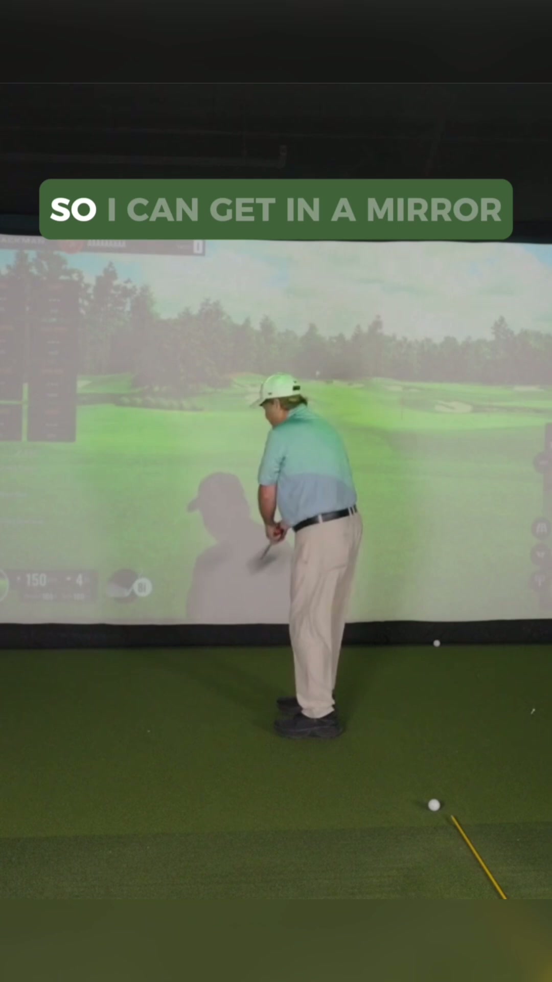 Don't make this golf mistake: Crossing the line at the top