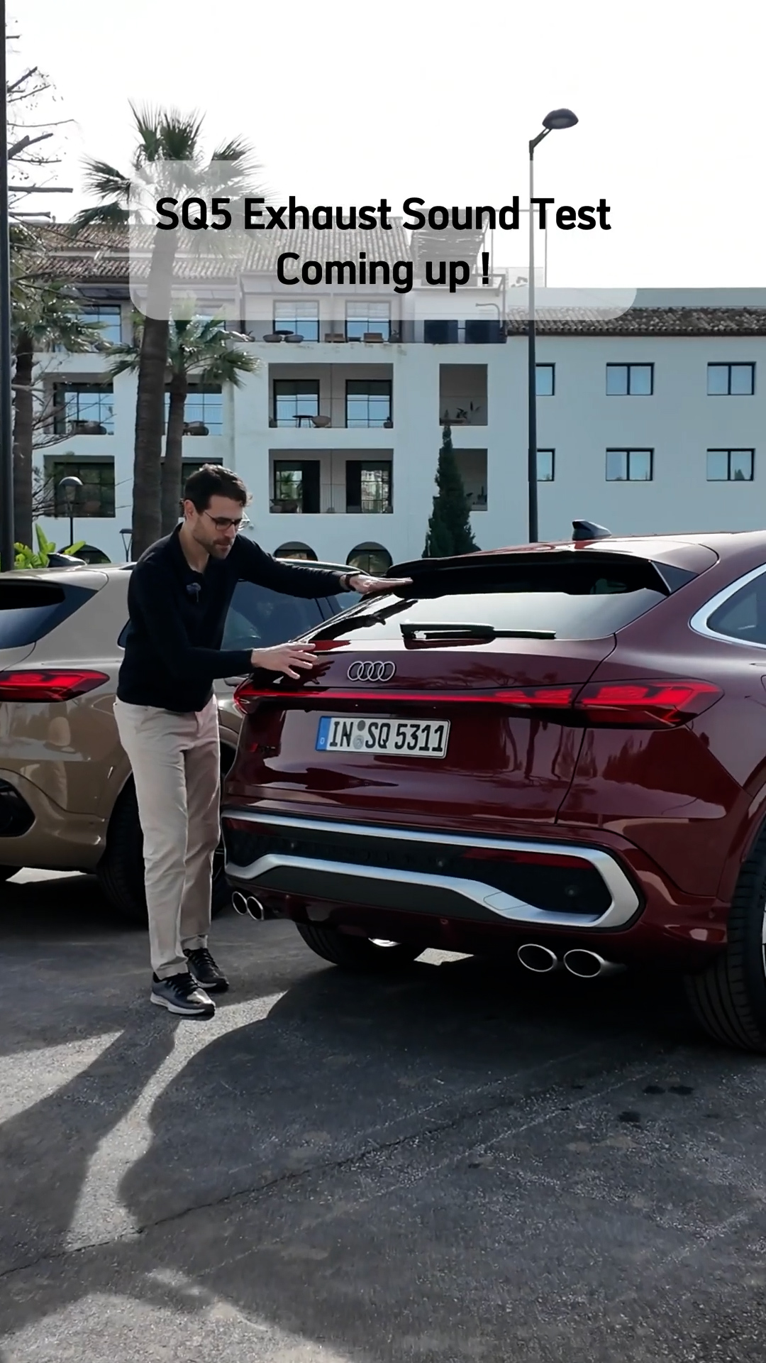 Is the Audi SQ5 exhaust sound loud enough?