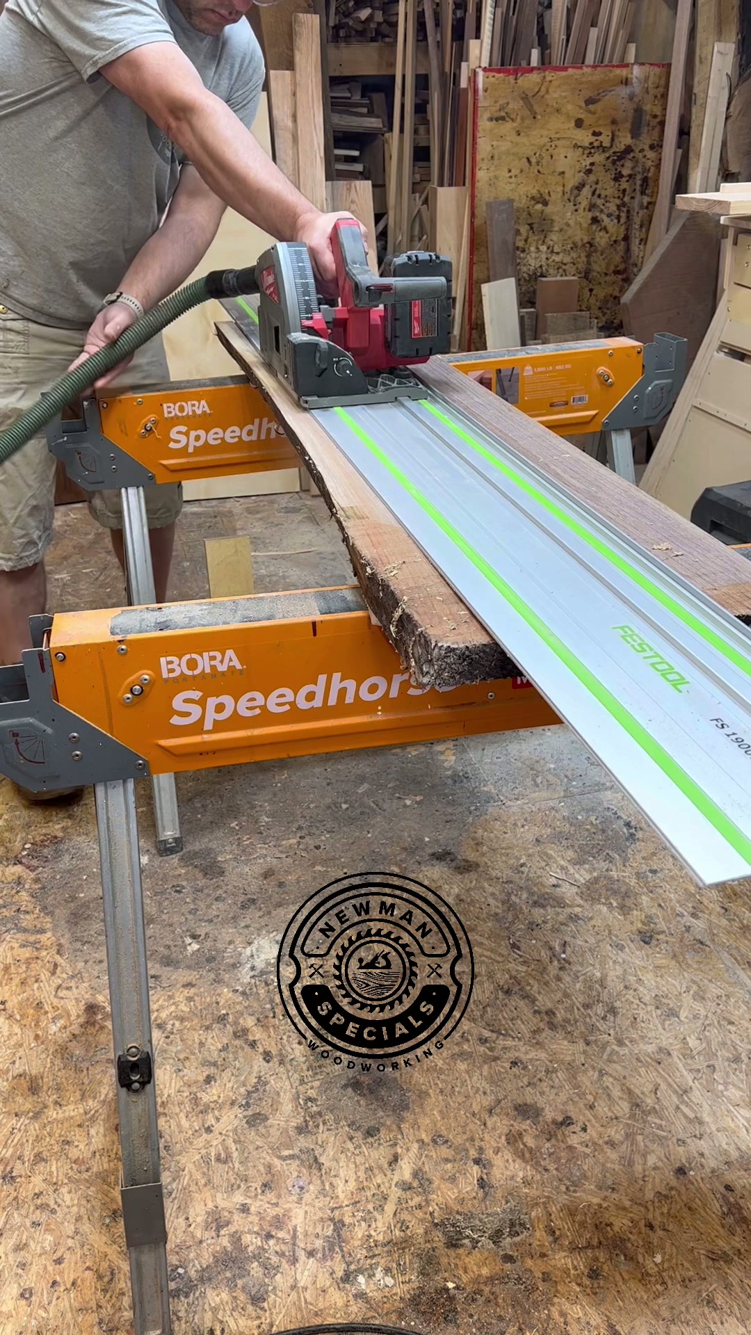 Track saw track compatibility - Festool and Milwaukee #woodwork #tools ...