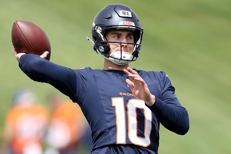 Broncos provide rough timeline for QB Bo Nix's return