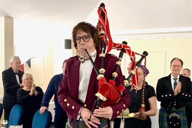 Isle of Wight Caledonian Society celebrates Burns Night in style