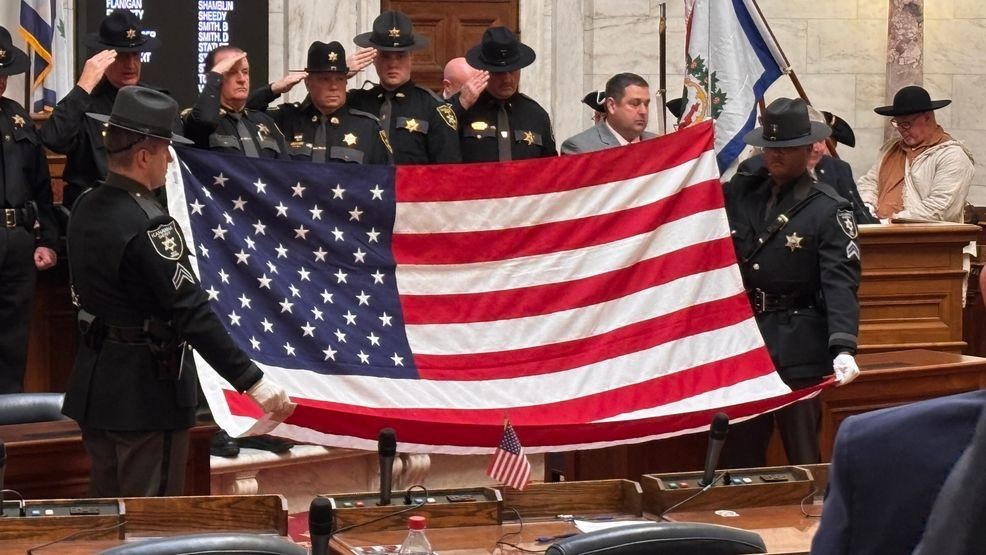 Flag Sojourn 250 stops at West Virginia House of Delegates