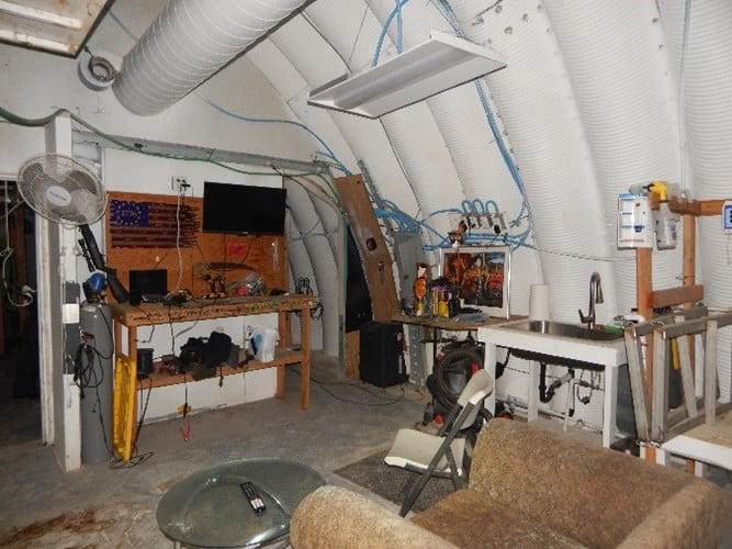 Pot bust takes wild twist as hidden bunker, illegal weapons cache and ...