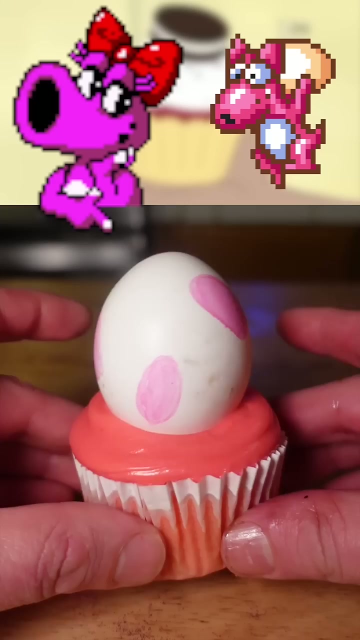 We Bare Bears cupcake ATM 141: Birdo joins the sweet squad! #shorts