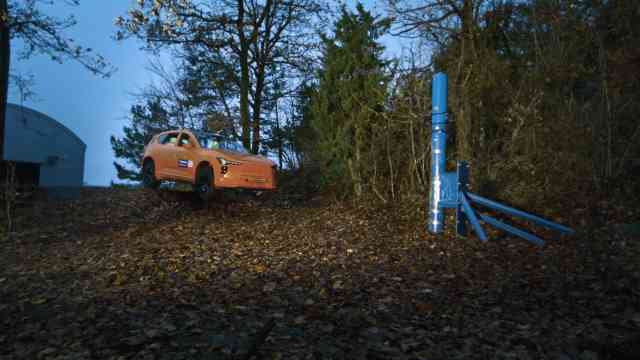 The safety of the EX60 from Volvo