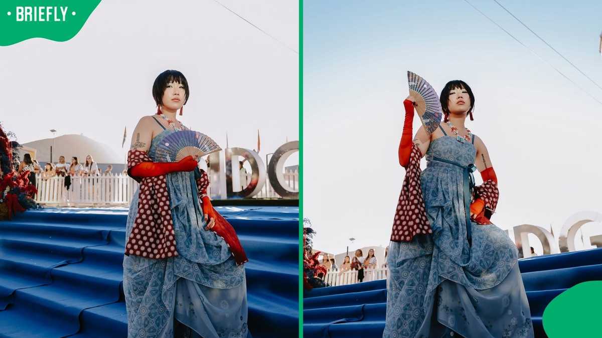 Influencer stuns Cape Town red carpet with Korean-African fusion look ...