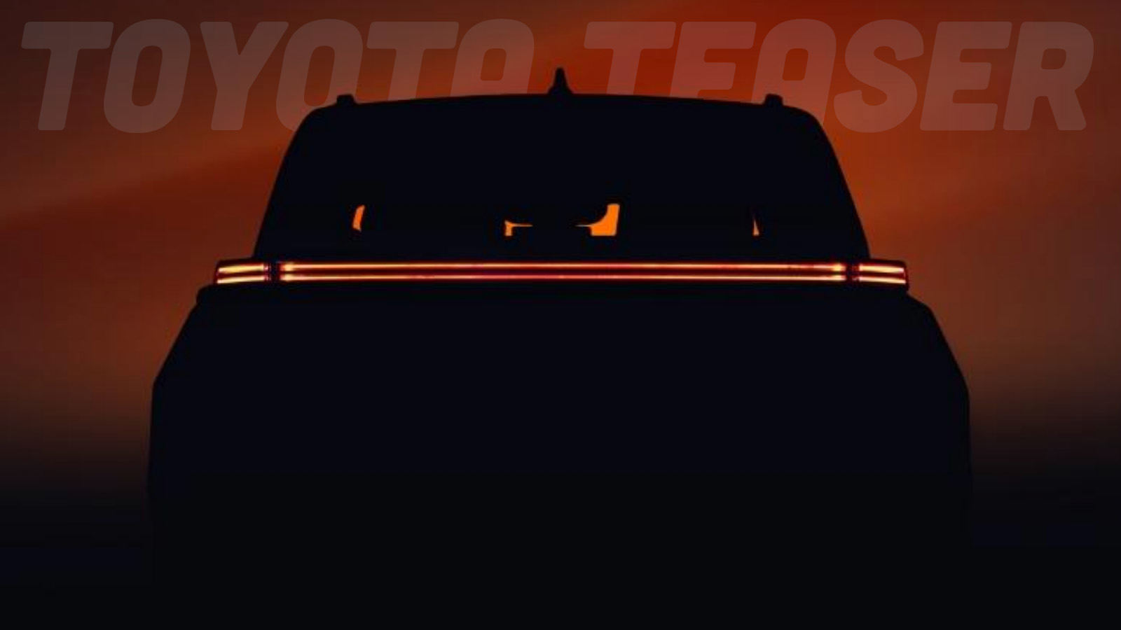 Toyota is teasing some kind of new SUV or crossover thing