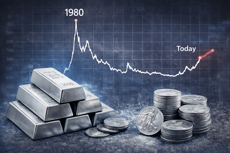 Argento ai massimi, ma il vero picco resta lontano: opportunità rialzista