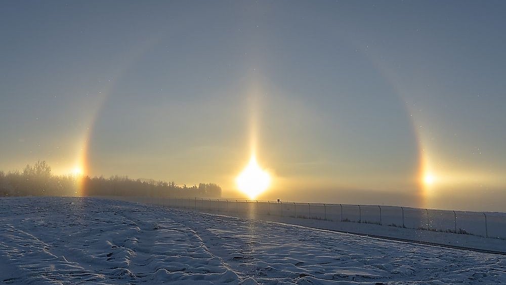 What is sundog, the unique illusion noticed on the winter sky?