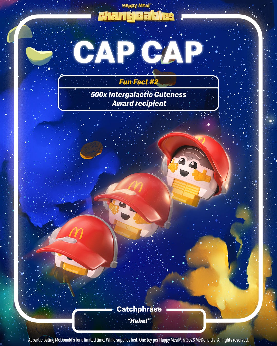 McDonald's just released new Happy Meal toys. Take a look here.