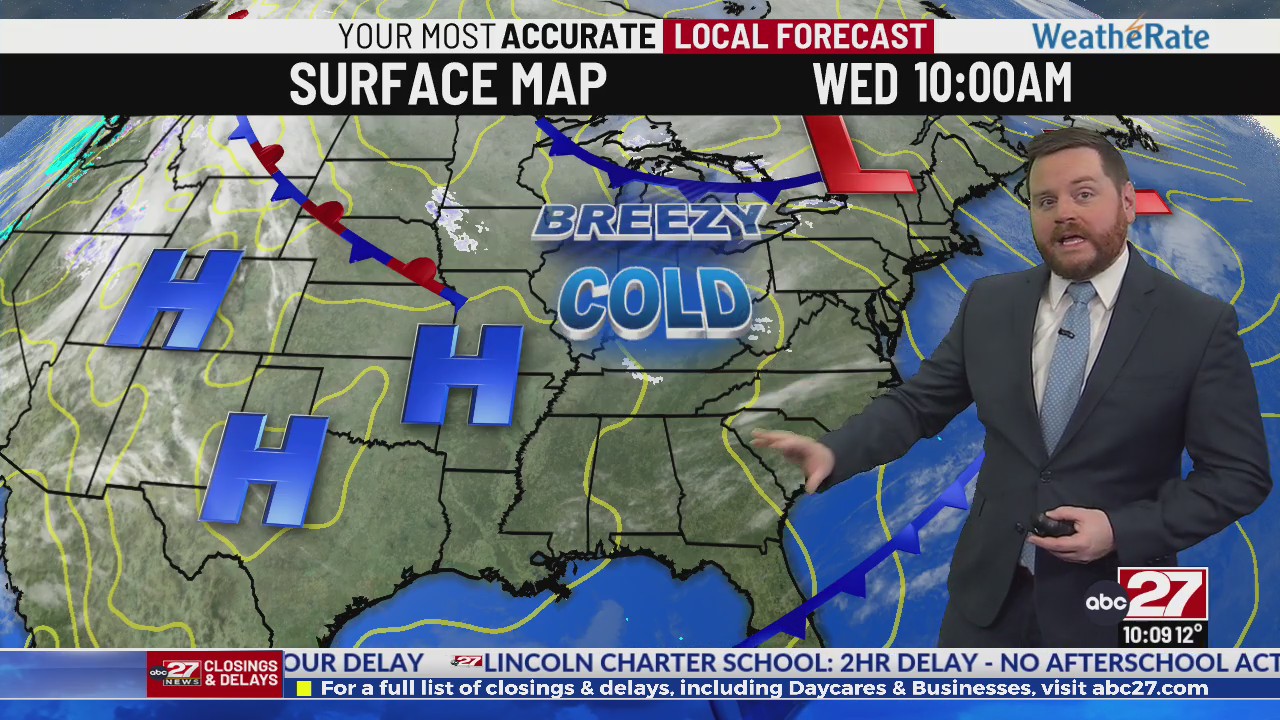 Dan's Wednesday Good Day PA forecast