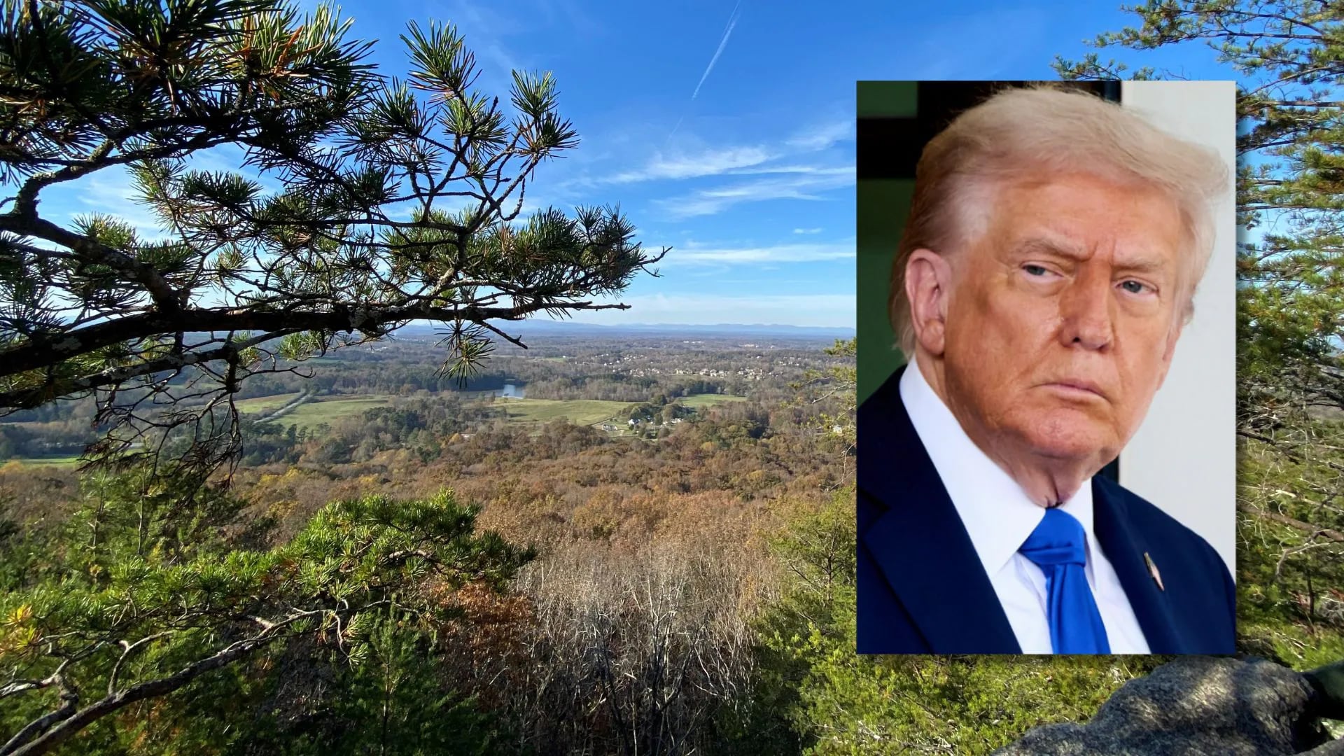 Lawmaker wants to dub metro Atlanta landmark Trump Mountain