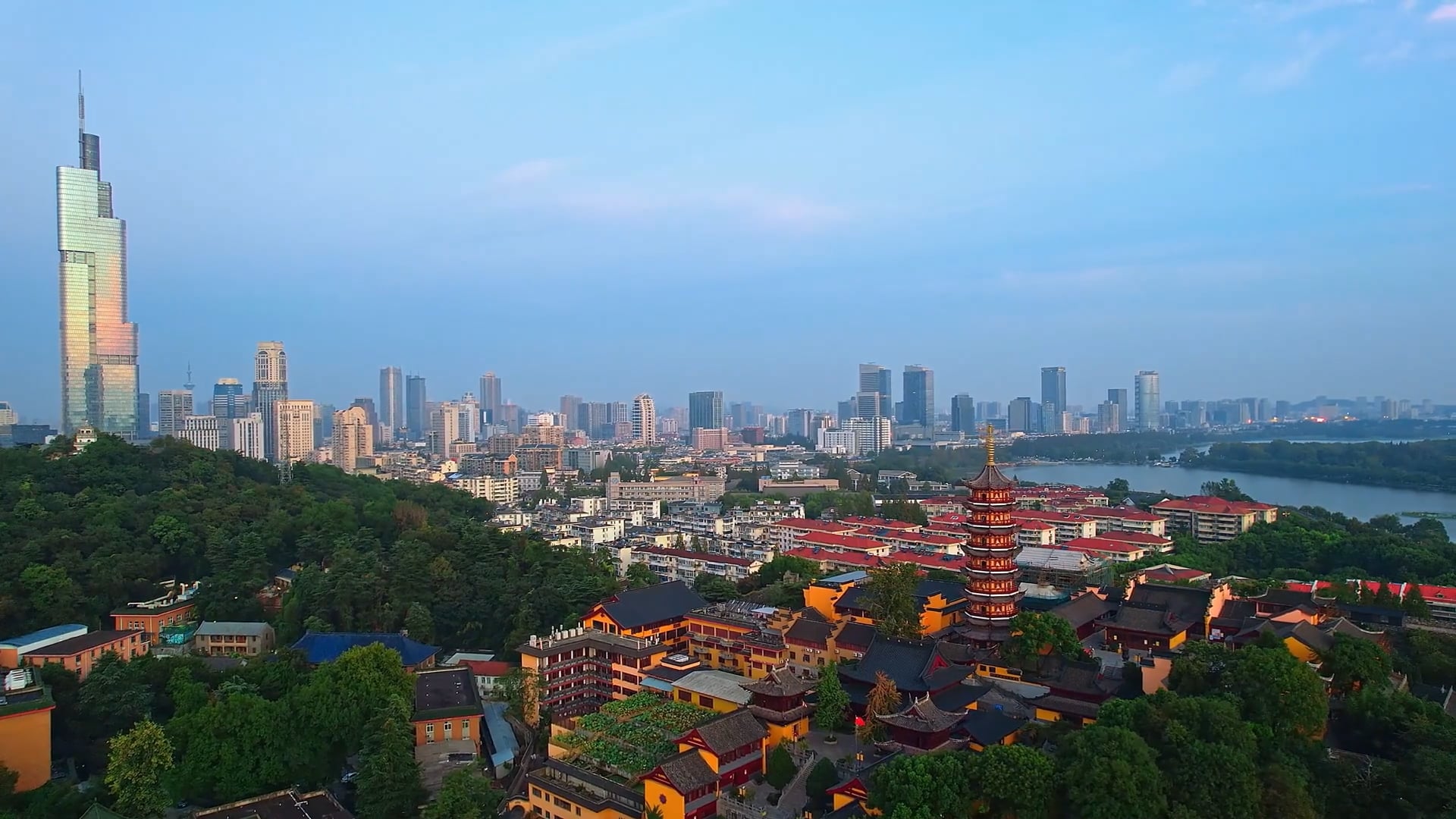 Nanjing by drone: Ancient capital of six Chinese dynasties revealed ...