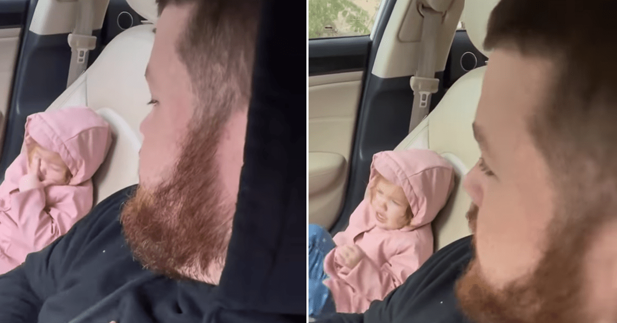 Video: Baby's conversation with dad proves 'she's just a girl'