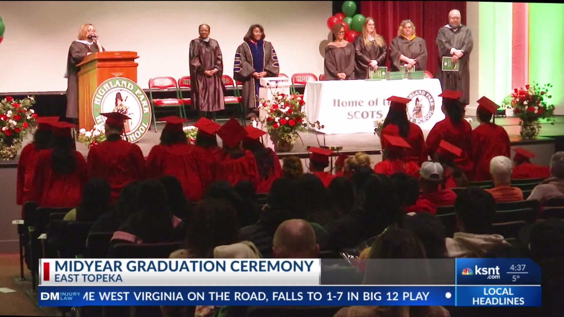 Highland Park High School students celebrated at mid-year graduation ...