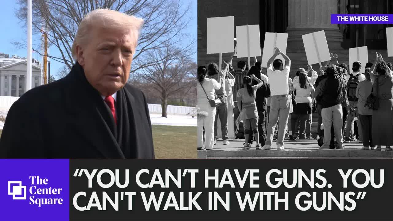 President Trump reacts to Minneapolis ICE shooting, says "you can't ...