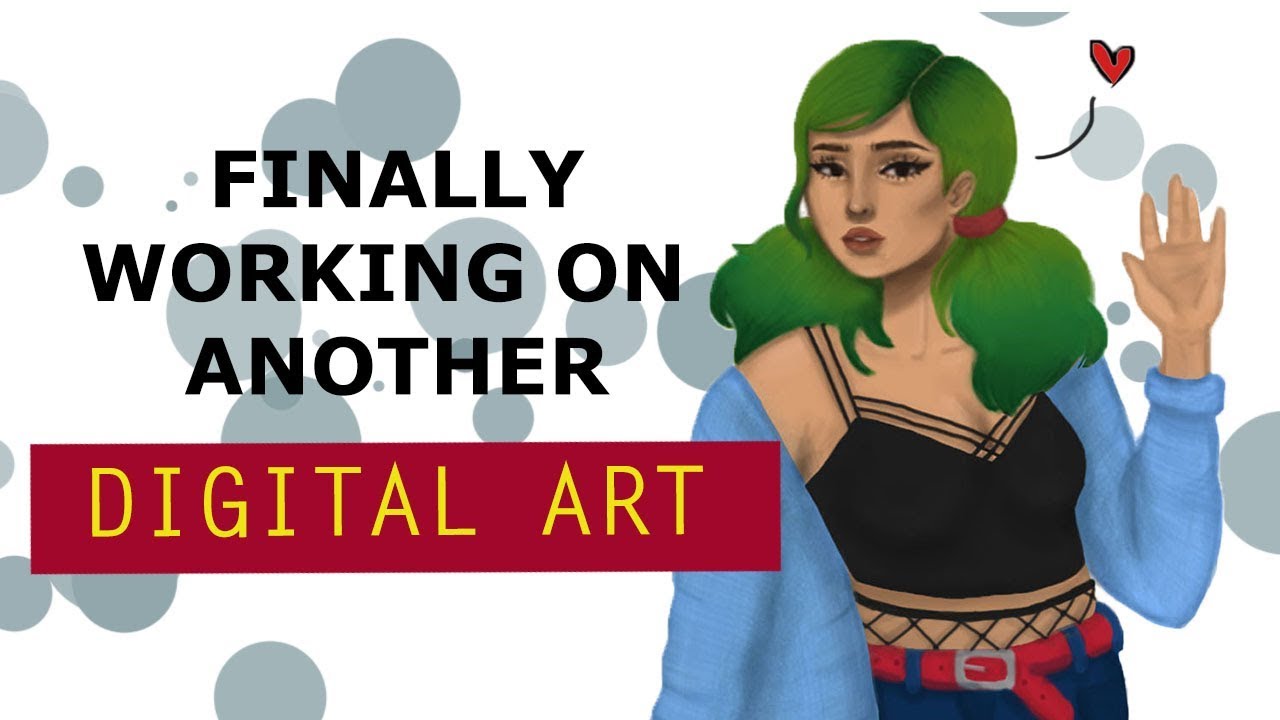 Finally working on a digital piece!
