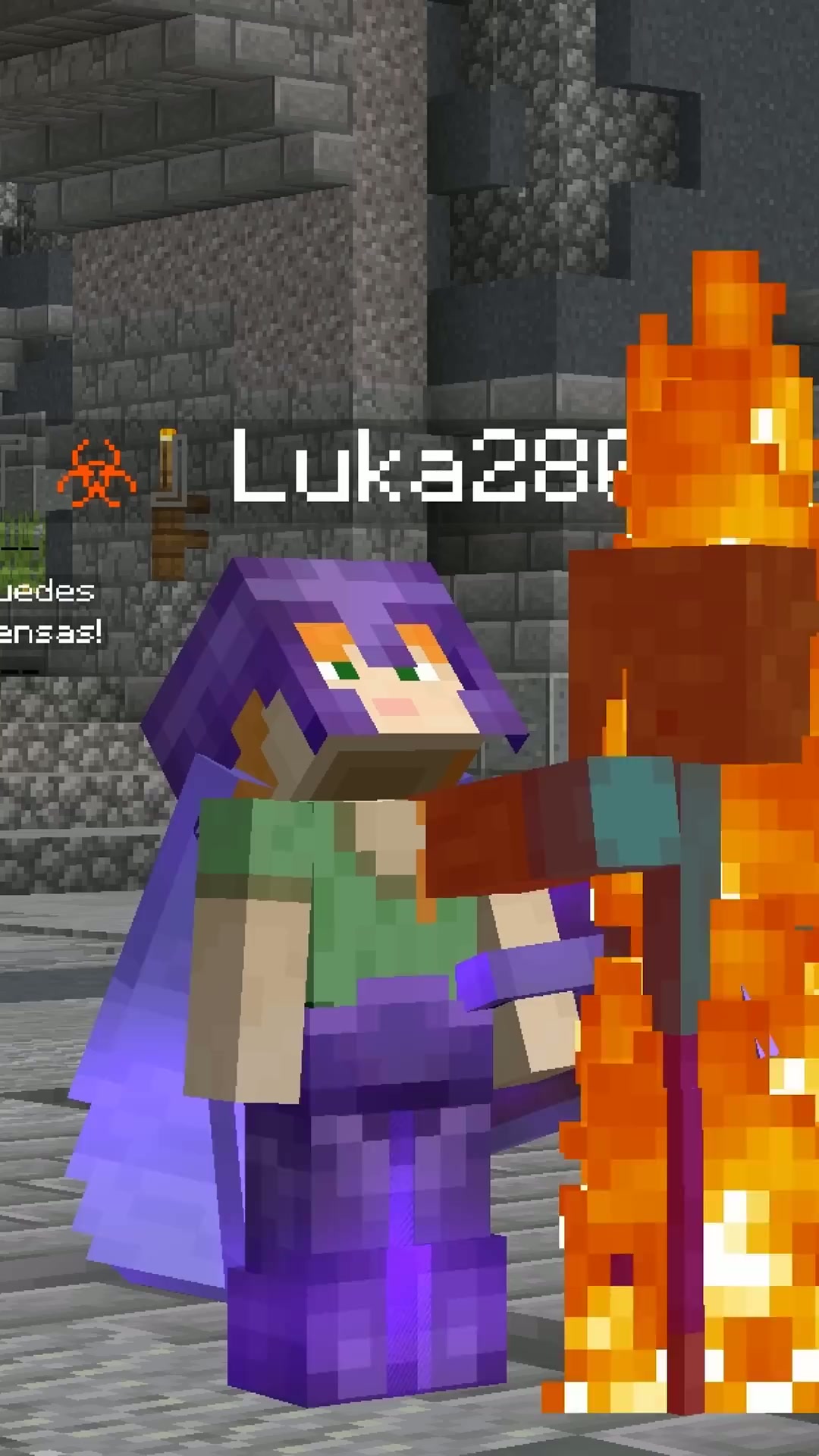 Decidí poner algunos zombies en el spawn de este servidor 😳👍